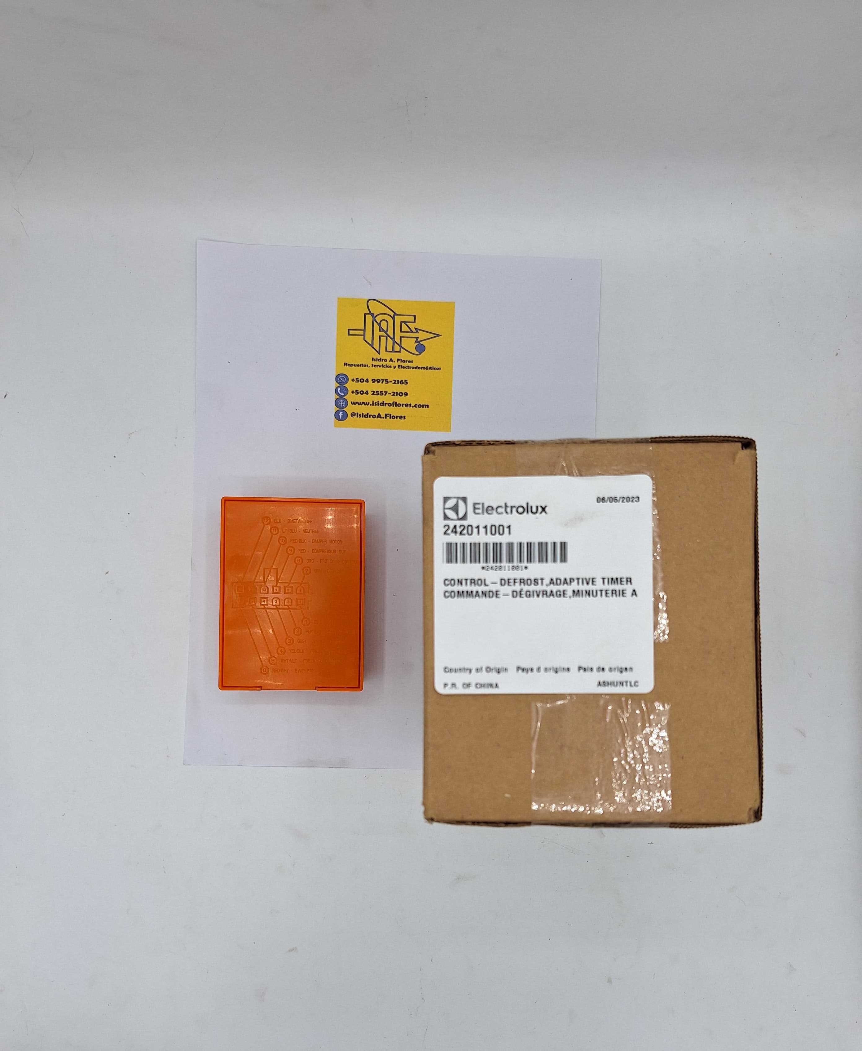 Placa electronica, original Frigidaire para el descongelamiento ...