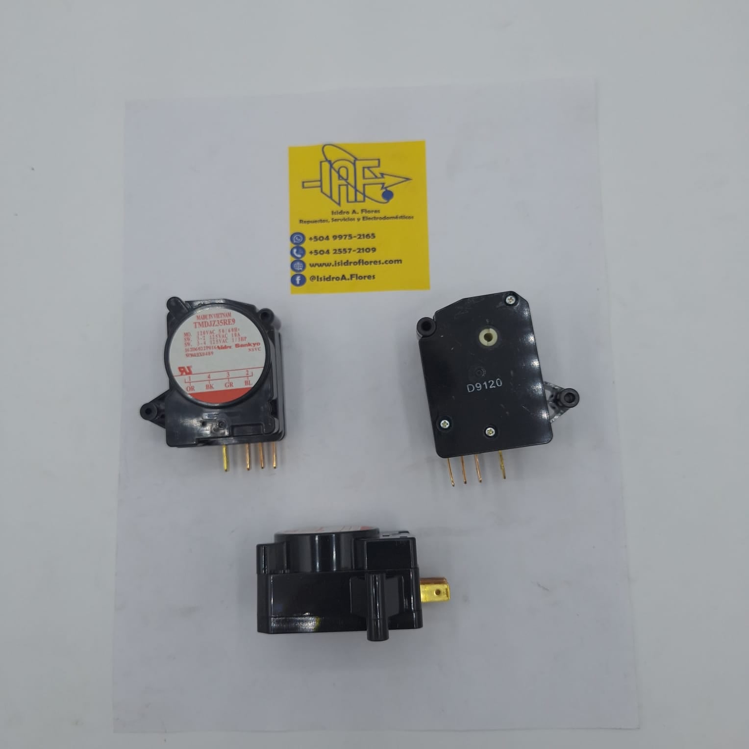 Timer original Nidec Sankyo 1,4,3,2, 16H 35M WR09X0489 | Isidro A. Flores