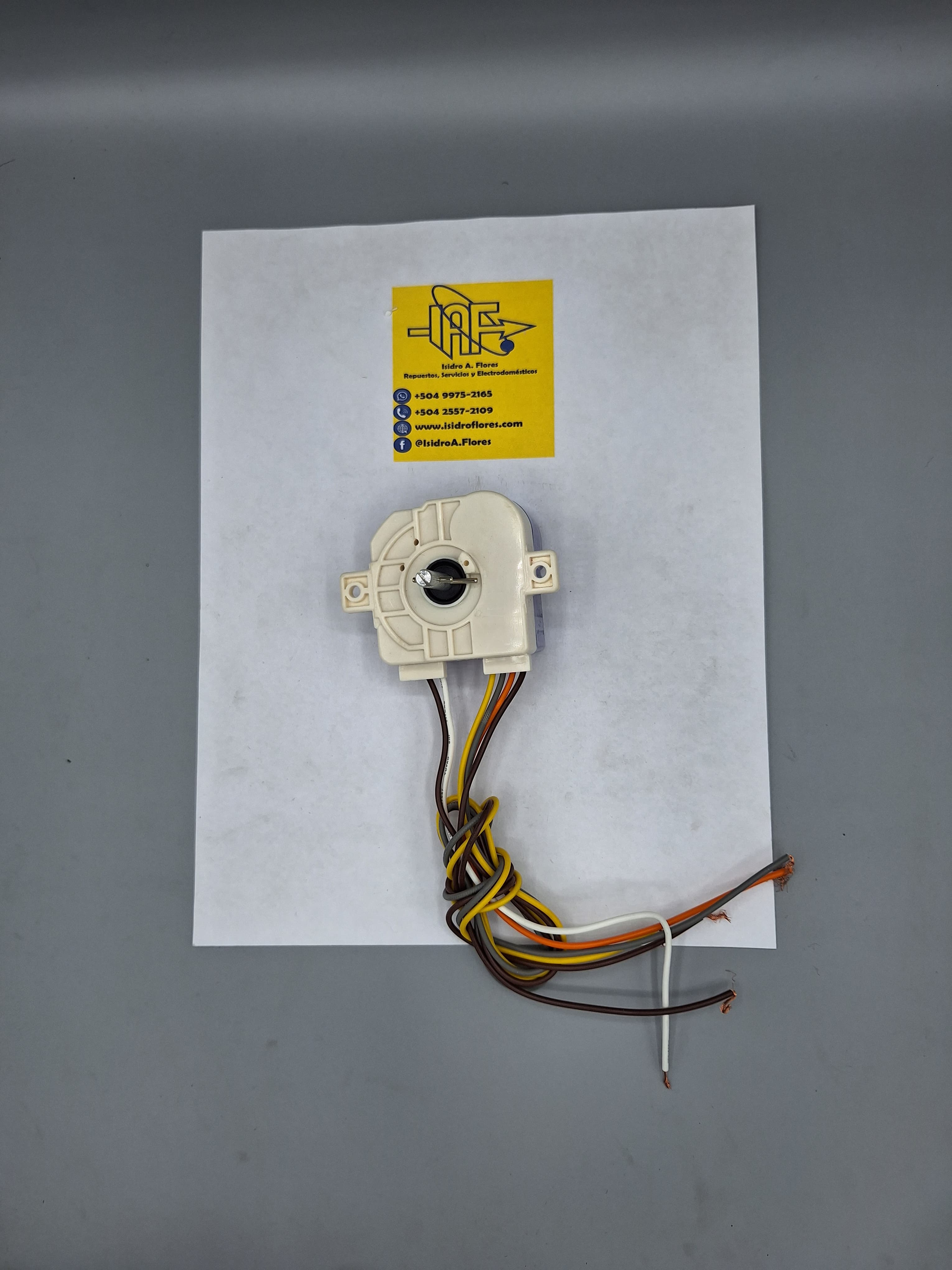 Timer WMP sirve Mabe plástico 6 Cables 4 platinos orejas planas 15M ...