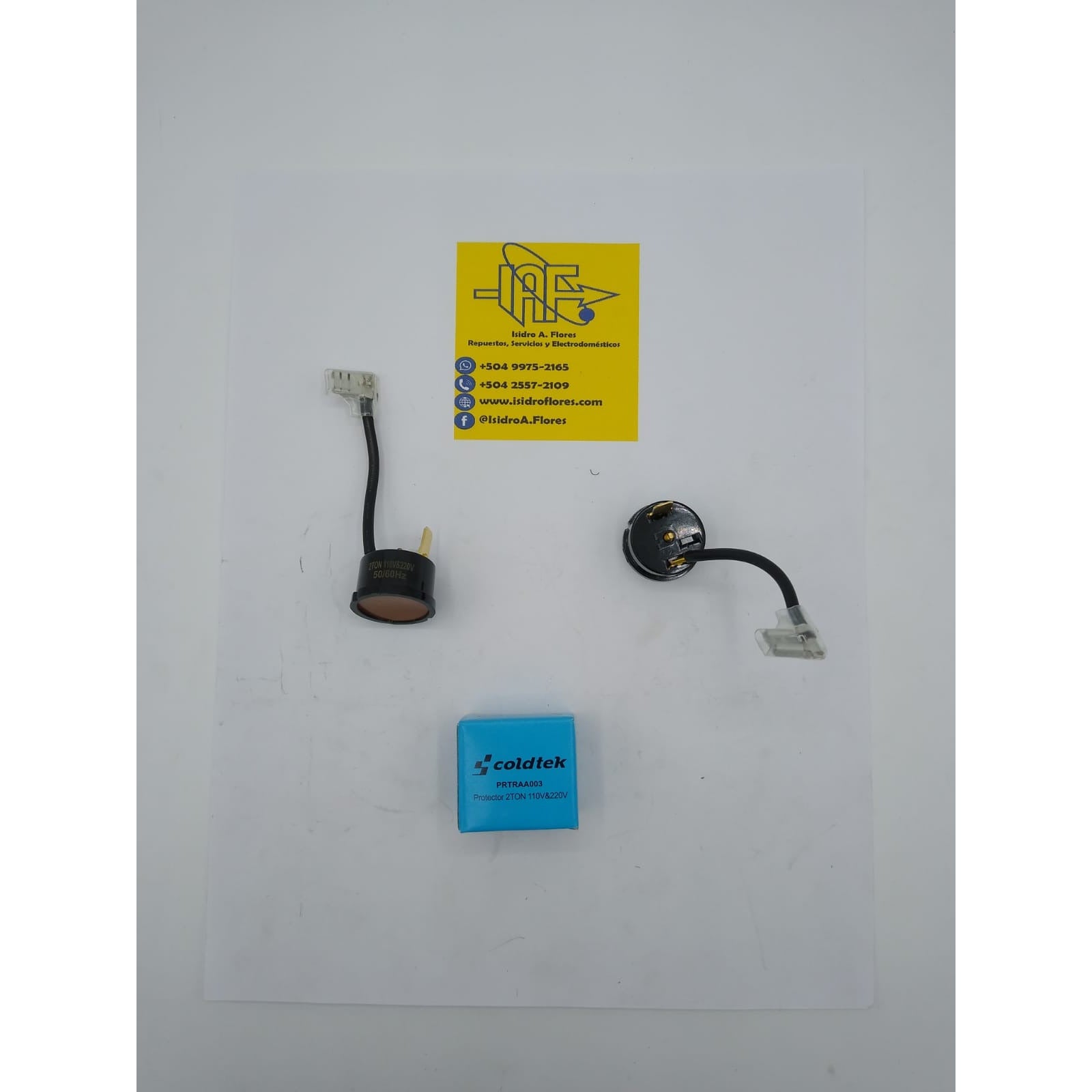 Protector térmico Coldtek 2 tonelades de aire acondicionado 110V-220V ...