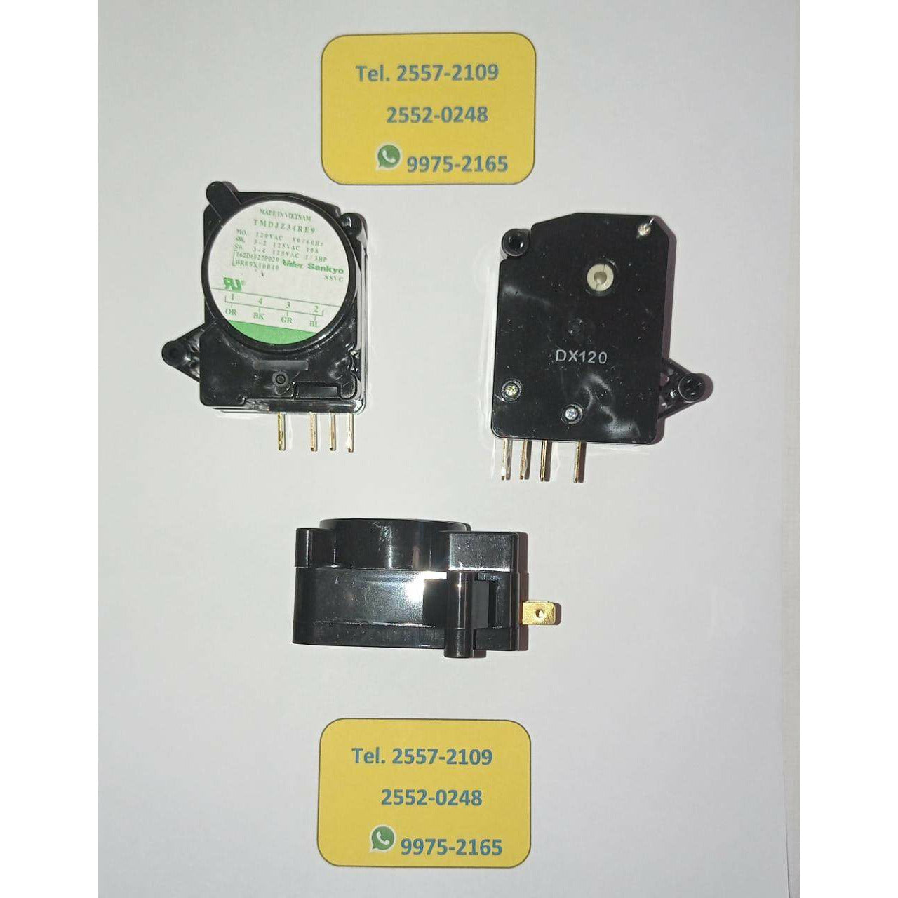 Reloj Temporizador Timer Nidec Sankyo original refrigeradora 15H-3min ...